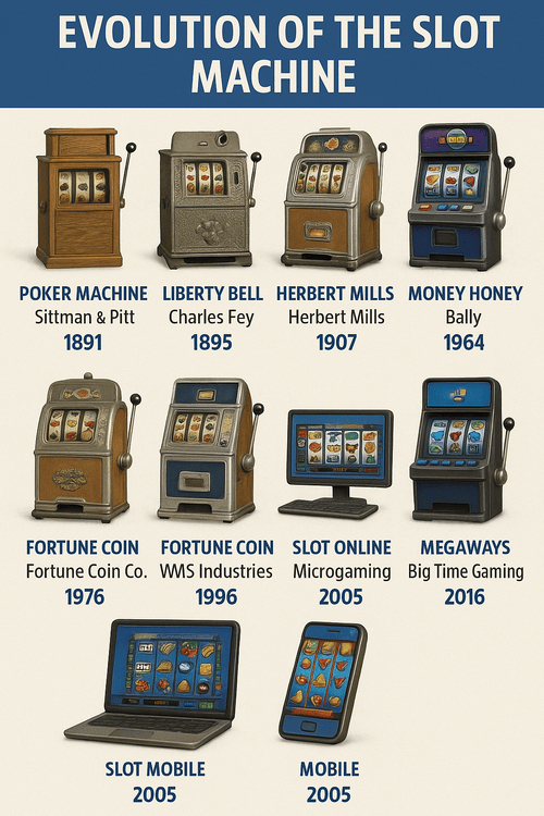 SEJARAH SLOT & EVOLUSI MESIN SLOT DARI JAMAN KE JAMAN - SLOT INDONESIA ...